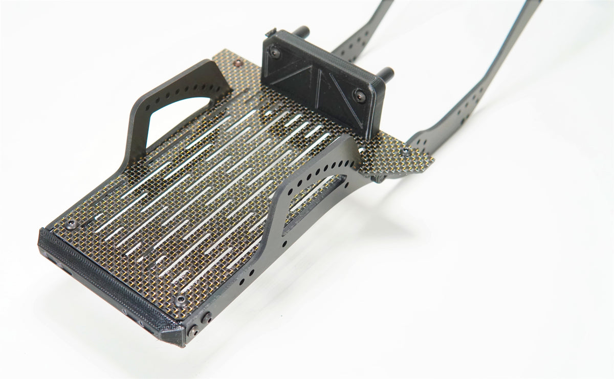 Gold, Red, Blue, Orange and Green SCX10 Pro Carbon Fiber Flatbed – Tech ...